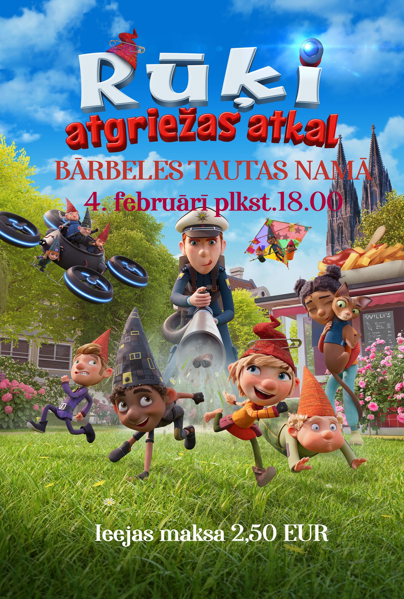 Multfilma «Rūķi atgriežas atkal» Bārbelē - BauskasDzive.lv